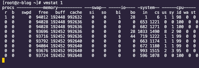 CentOS 7上查看CPU和内存使用率 - Linux技术 - PowerShell