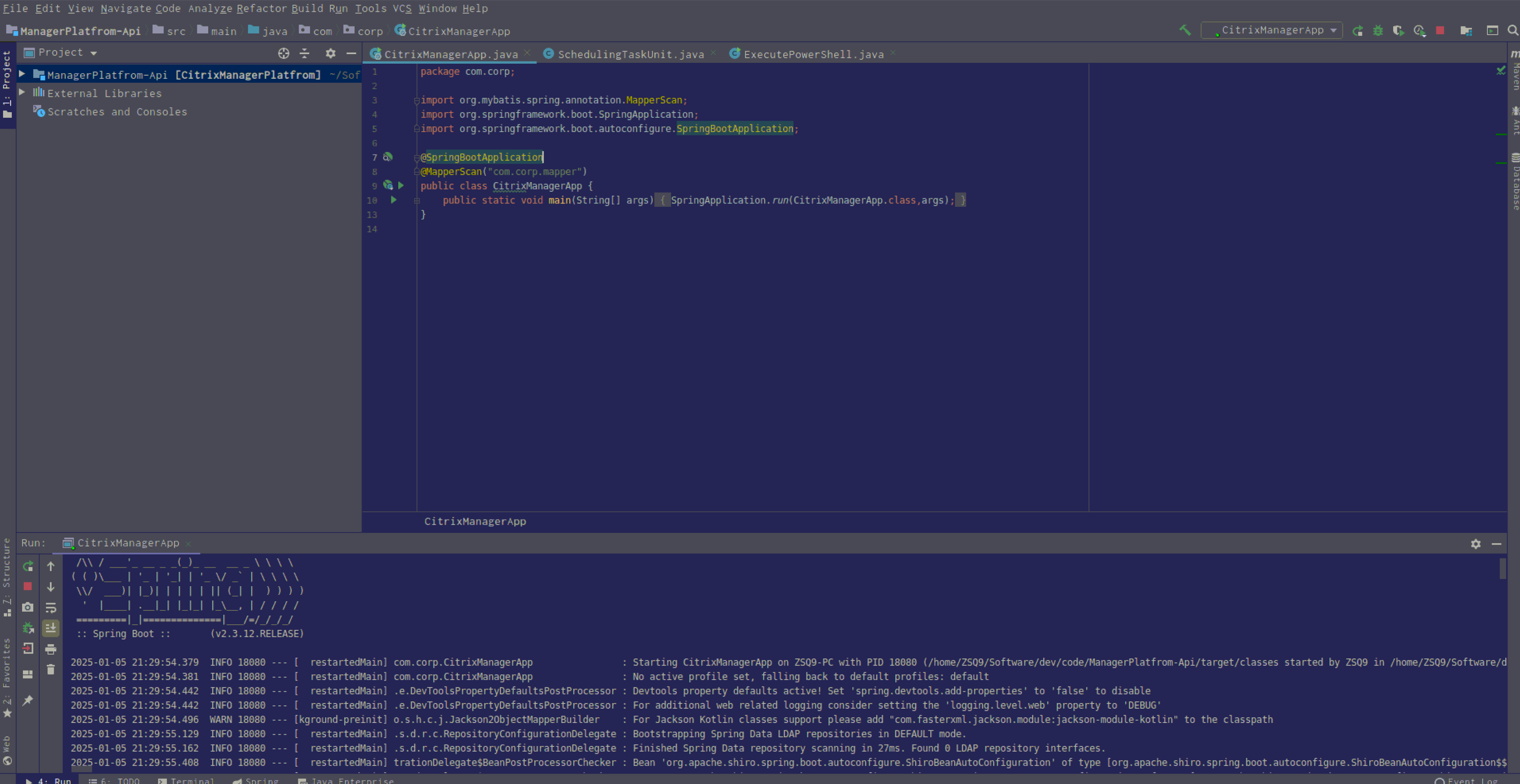 统信 UOS 系统安装 IntelliJ IDEA - Other技术 - PowerShell