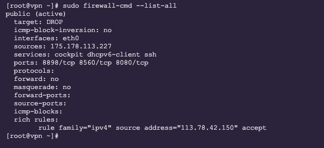 Centos7防火墙firewalld常用命令配置 - Linux技术 - PowerShell
